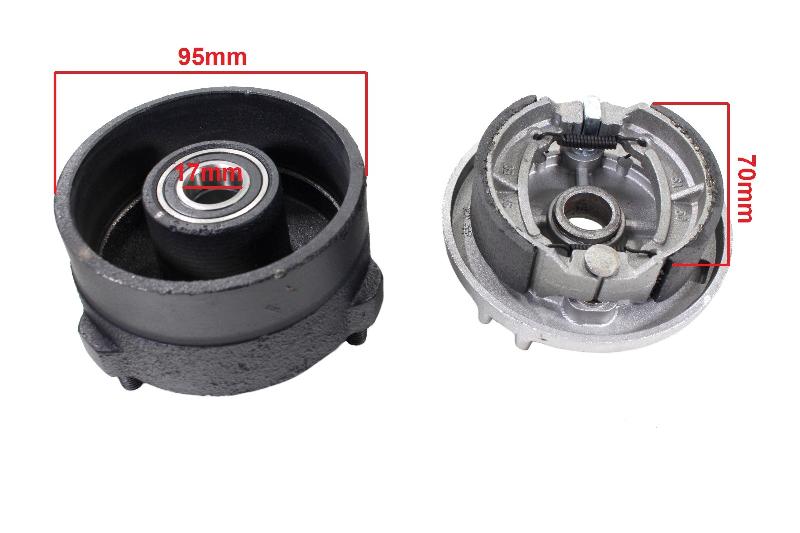 Komplett bal első dobfék ATV/ Quad 125-150ccm (HB)